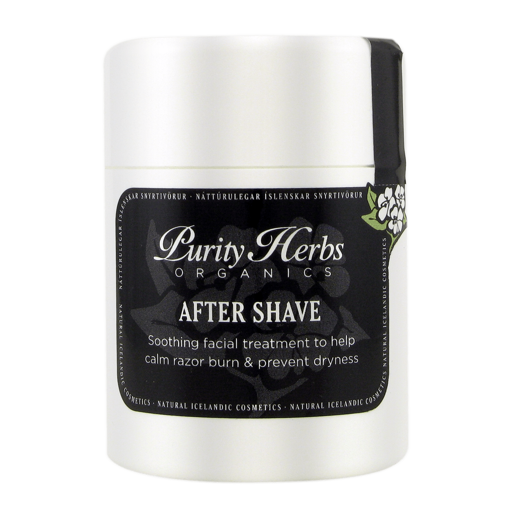 After Shave_50_ml_pump_black label | LevaSockerfri